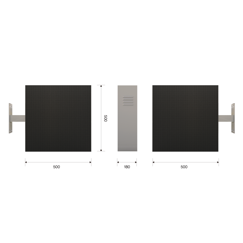 LED digital signage/Protruding(Outdoor) - DFLux Global